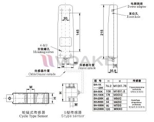 Sundoo SH-10K เครื่องวัดแรงดึง Force Gauge (10KN)