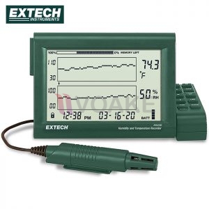EXTECH รุ่น RH520B เครื่องวัดอุณหภูมิ/ความชื้นแบบกราฟ บันทึกค่าได้