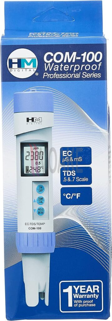 HM Digital รุ่น COM-100 EC/TDS Meter แบบ Pen Type